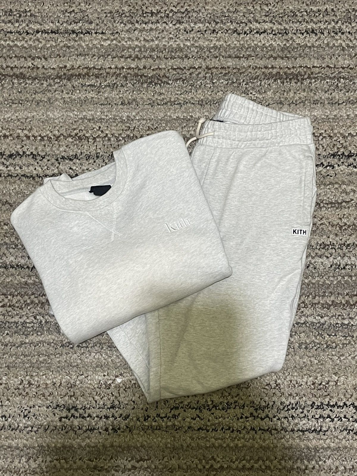 Kith Kith Grey Sweatsuit | Grailed