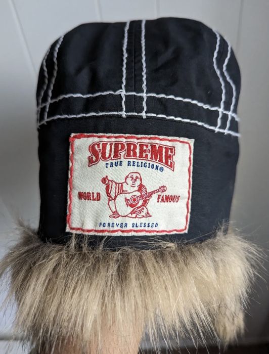 Supreme Supreme True Religion Gore-Tex Trooper Hat Black | Grailed