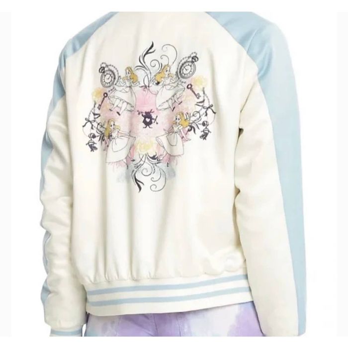 Disney Disney Alice In Wonderland Bomber Jacket Hot Topic Box Lunch ...