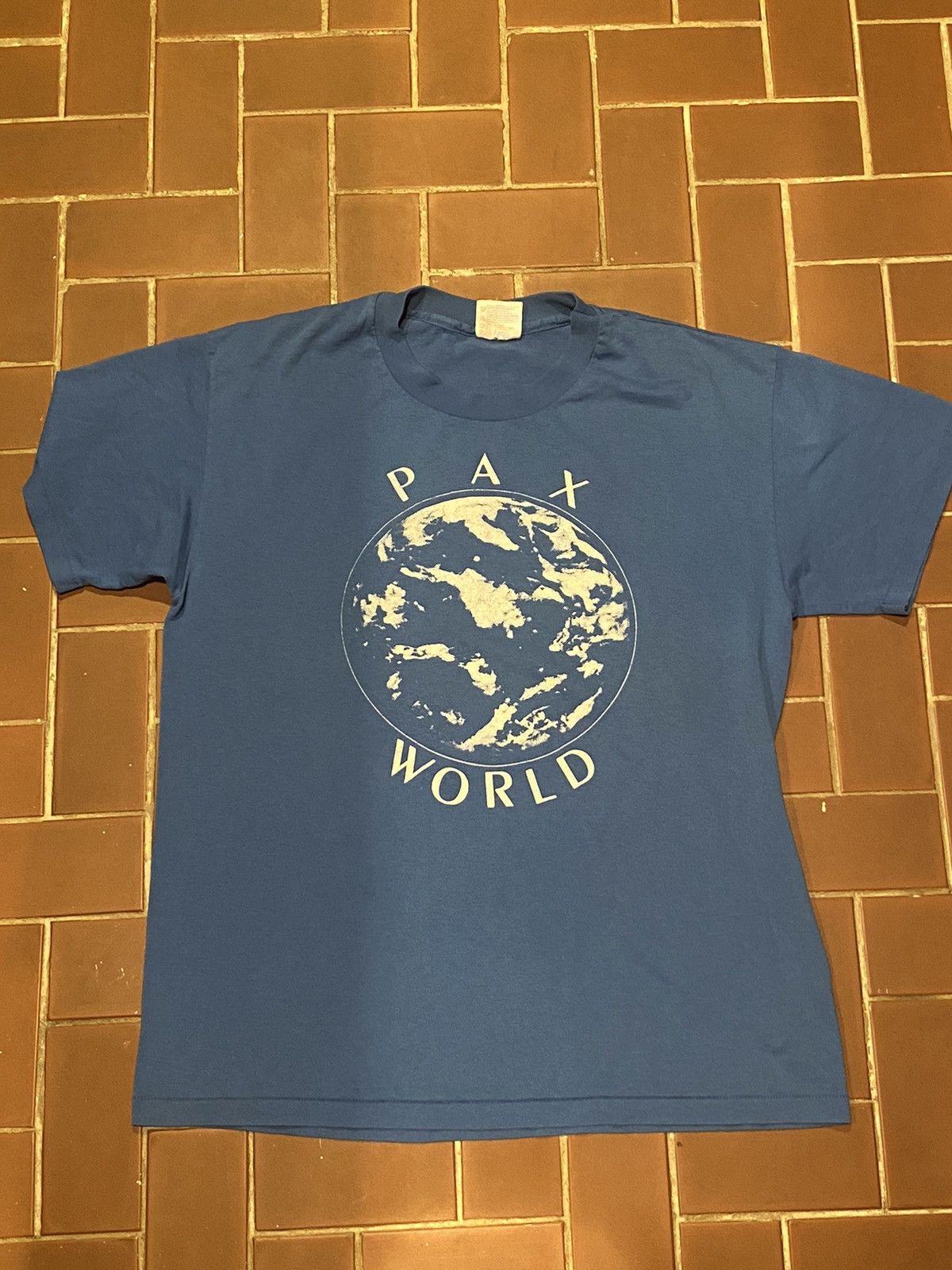 Vintage Pax World Hanes T | Grailed