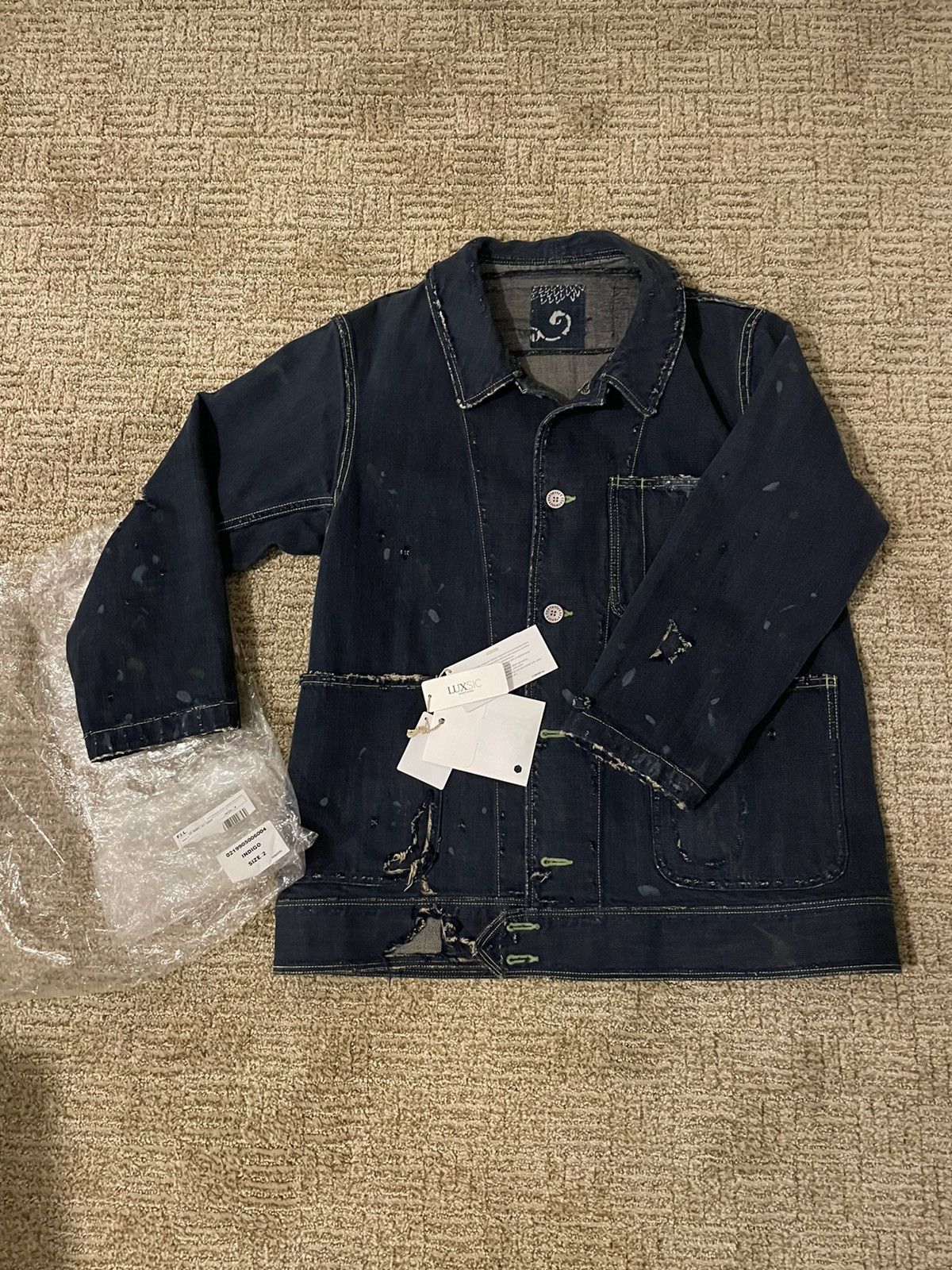 Visvim RARE! VISVIM ICT SS BENNY DENIM JKT CRASH | Grailed