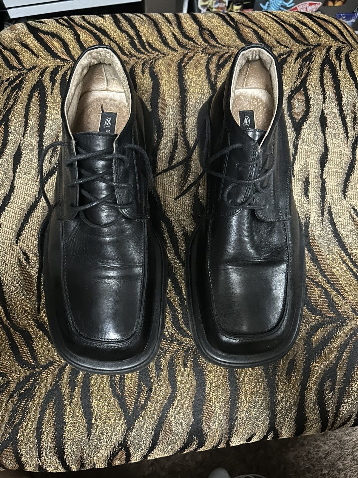Skechers × Vintage Square Toe Vintage Dress Shoes | Grailed