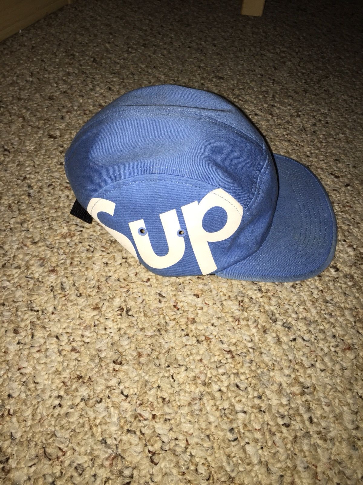 Supreme Sup Logo Camp Hat | Grailed