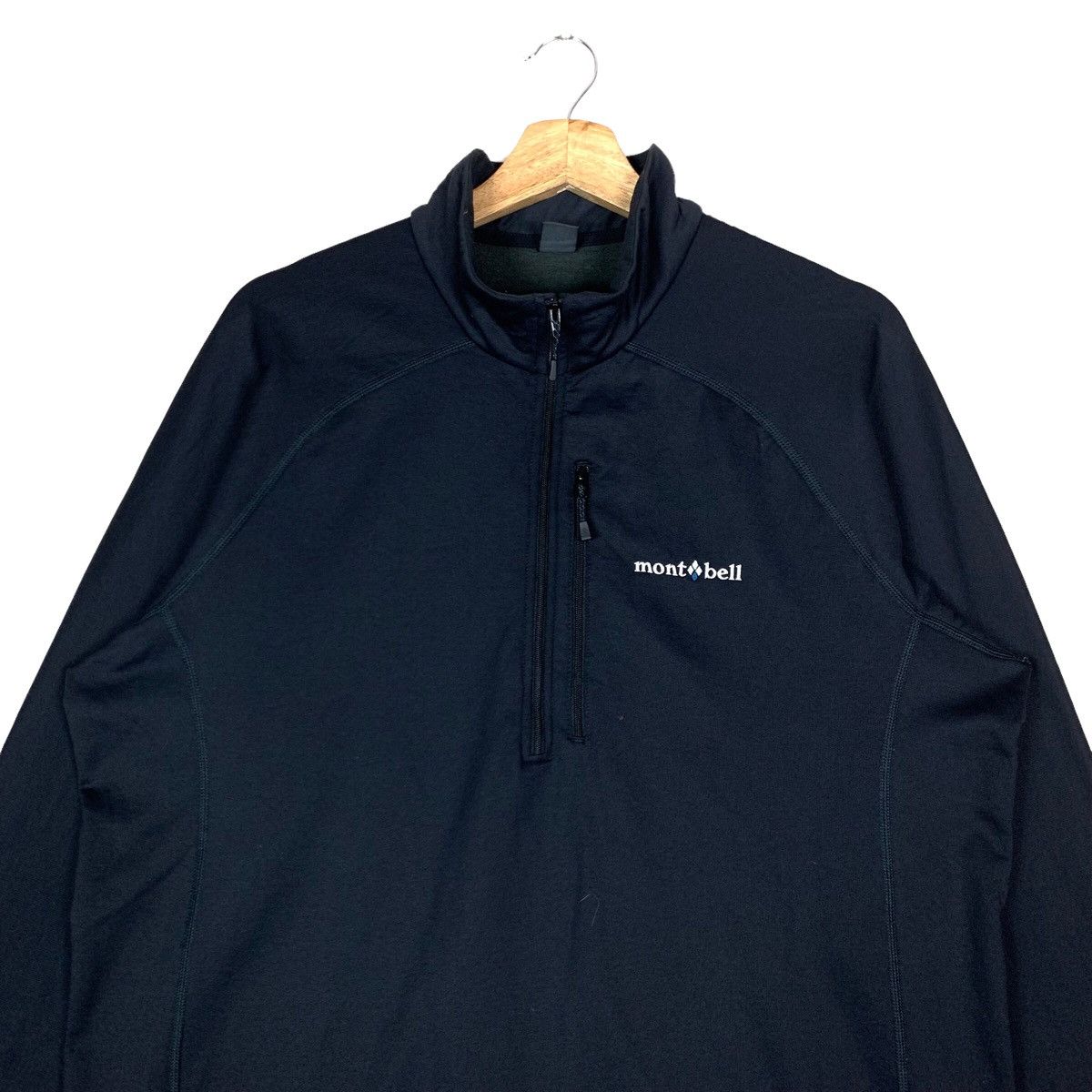 Montbell Japanese Brand Mont-bell Quarter Zip Jersey Long Sleeve | Grailed