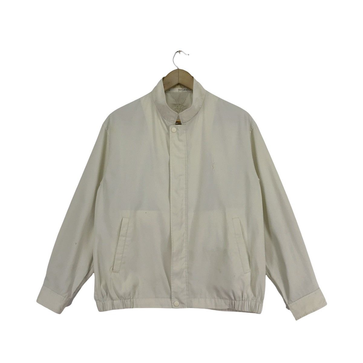 Ysl Pour Homme × Yves Saint Laurent YSL Harrington Nylon Jacket Small ...
