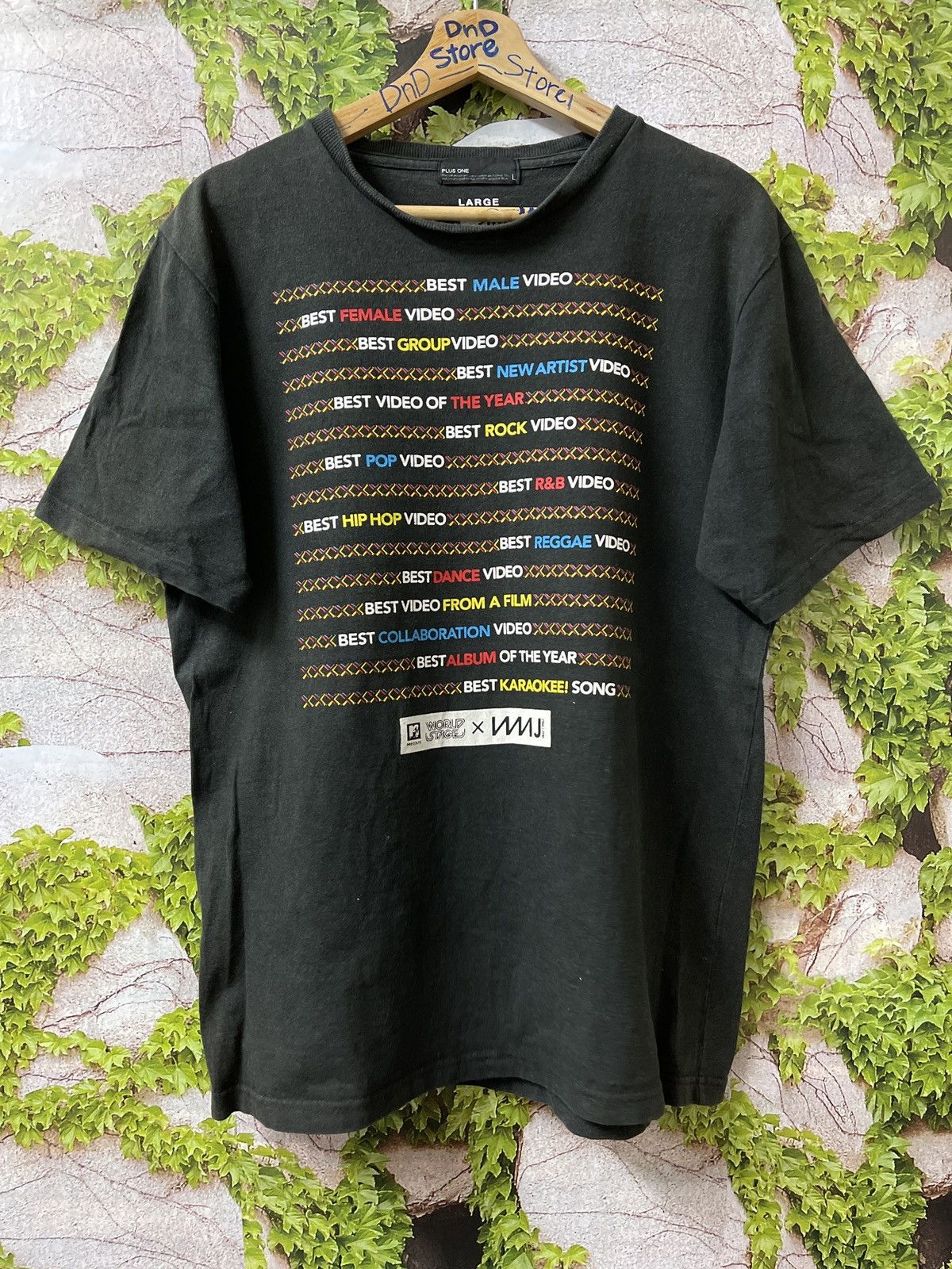 Mtv × Plus One Clothing × Vintage PLUS ONE CLOTHING X MUSIC TELEVISION ...