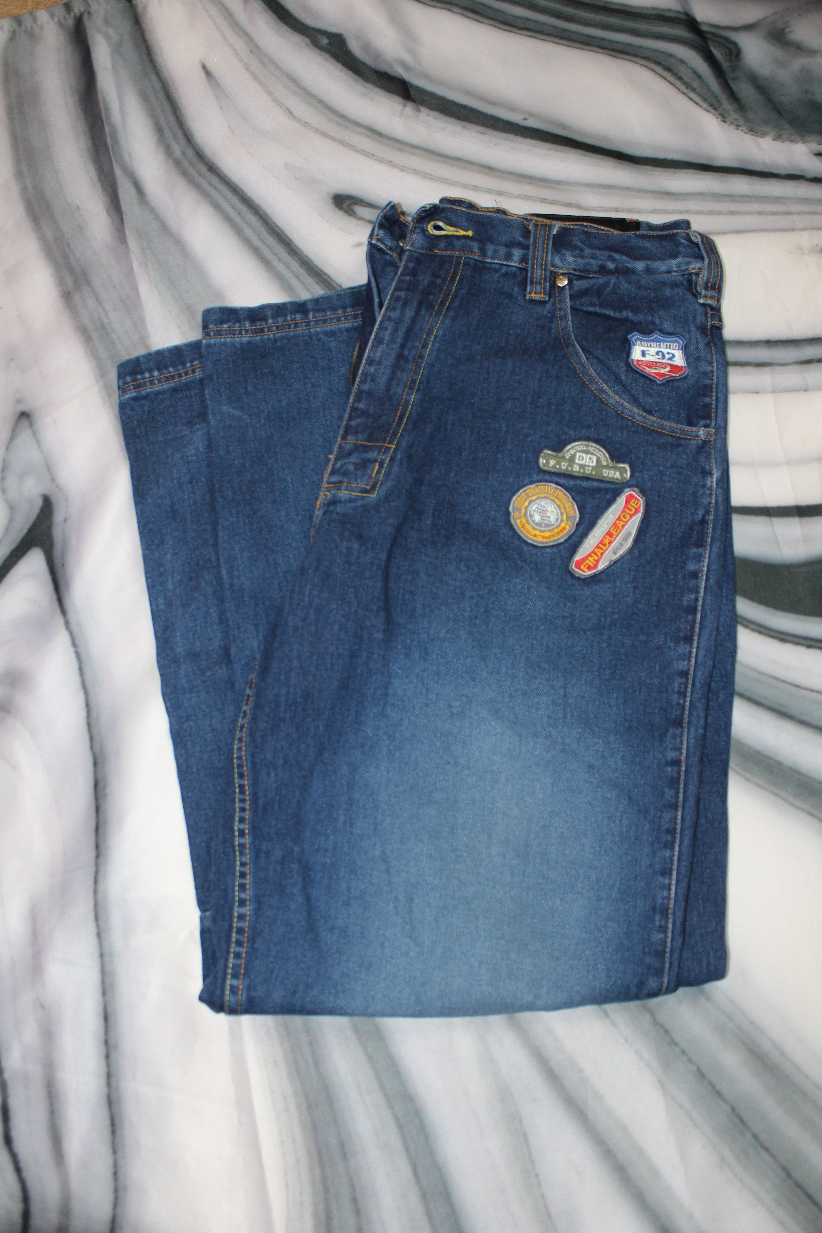Fubu Vintage FUBU Patch Jeans | Grailed
