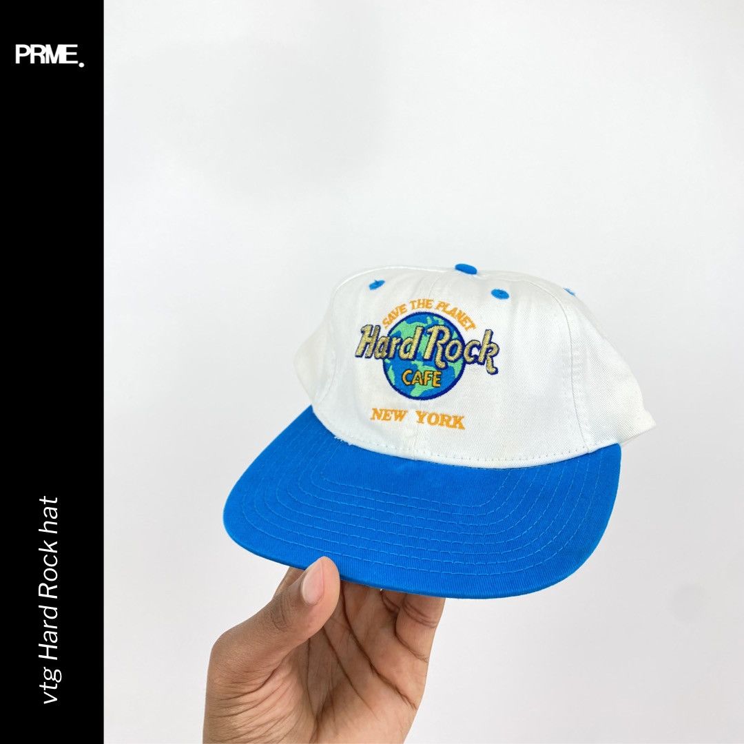 Hard Rock Cafe × Vintage vtg 90s Hard Rock New York hat | Grailed
