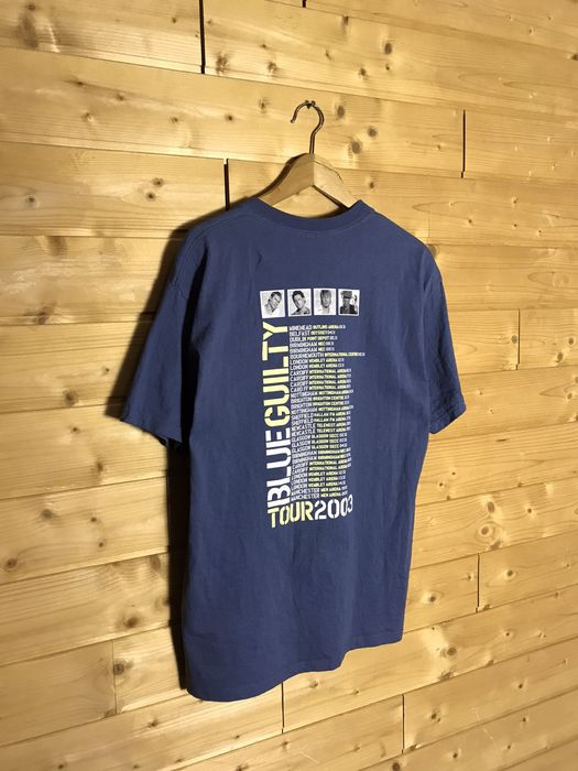 Vintage 2003 Vintage Blue Guilty tour t-shirt | Grailed