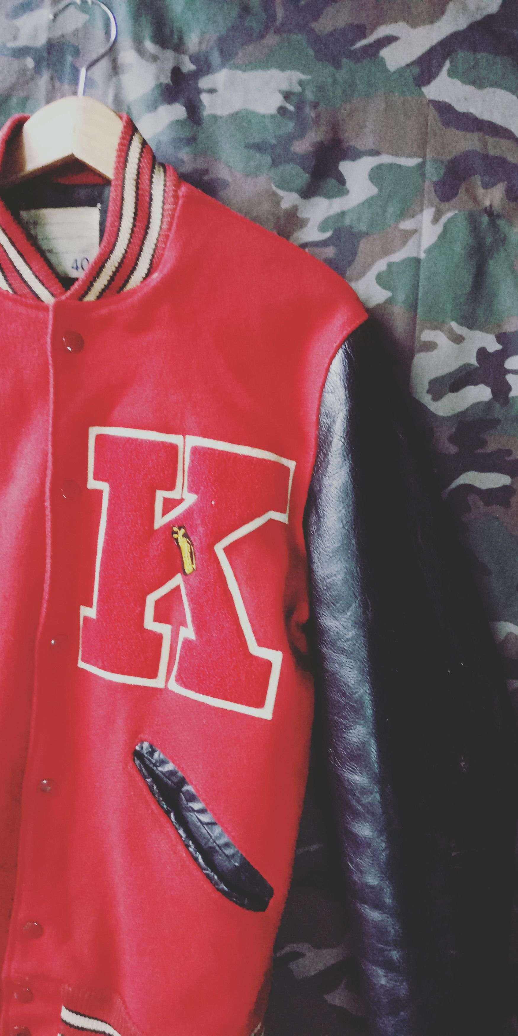 Varsity Jacket × Vintage 🔥 STEALS🔥Vintage Flynntan leather sleeve varsity jacket | Grailed