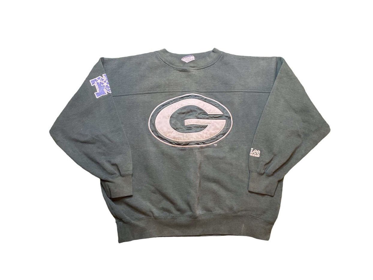 Lee × NFL × Vintage Vintage 90’s Lee Packer crewneck | Grailed