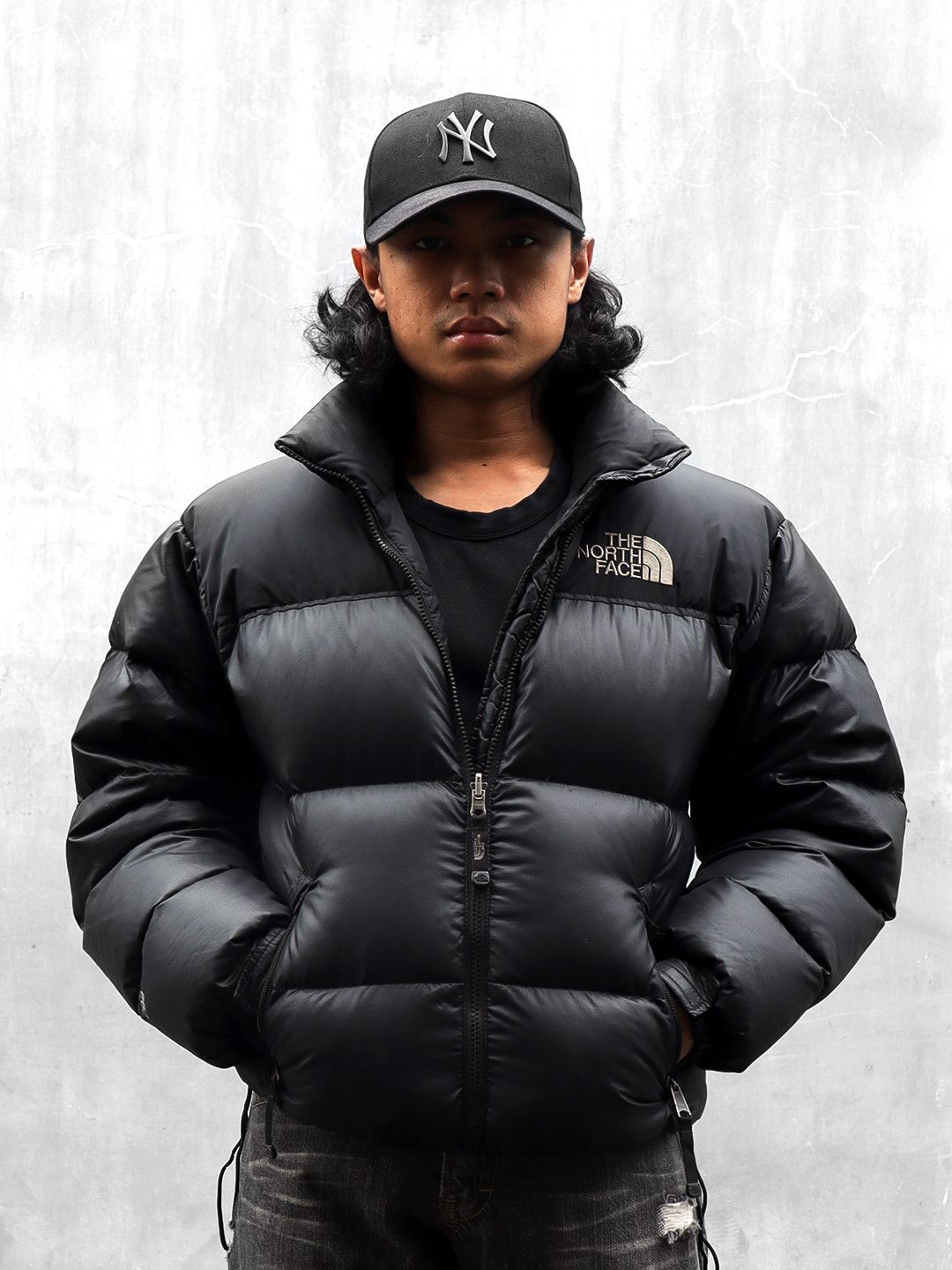 Vintage The North Face 1996 Retro Nuptse 700 Jacket Black | Grailed