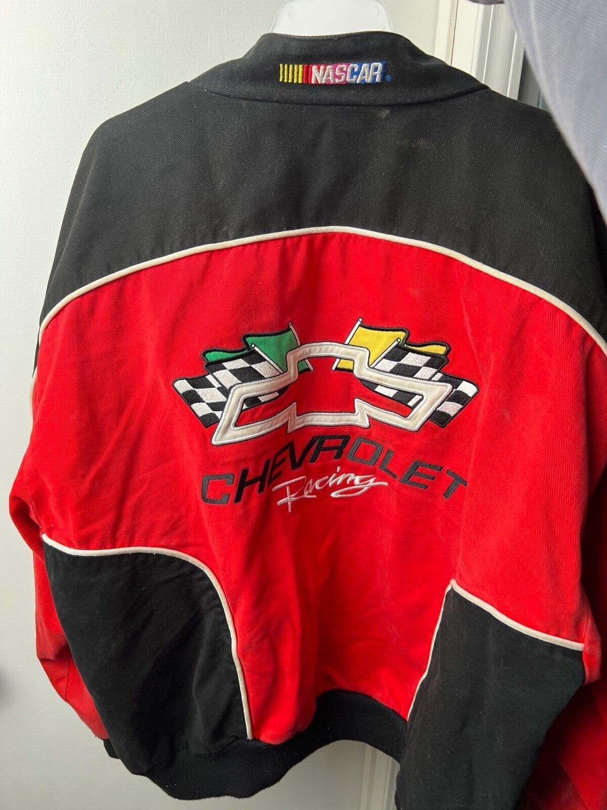 NASCAR × Racing × Vintage Vintage 90's Chevrolet Racing Jacket Sz XL ...