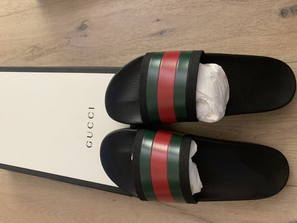 Gucci Web Slide | Grailed