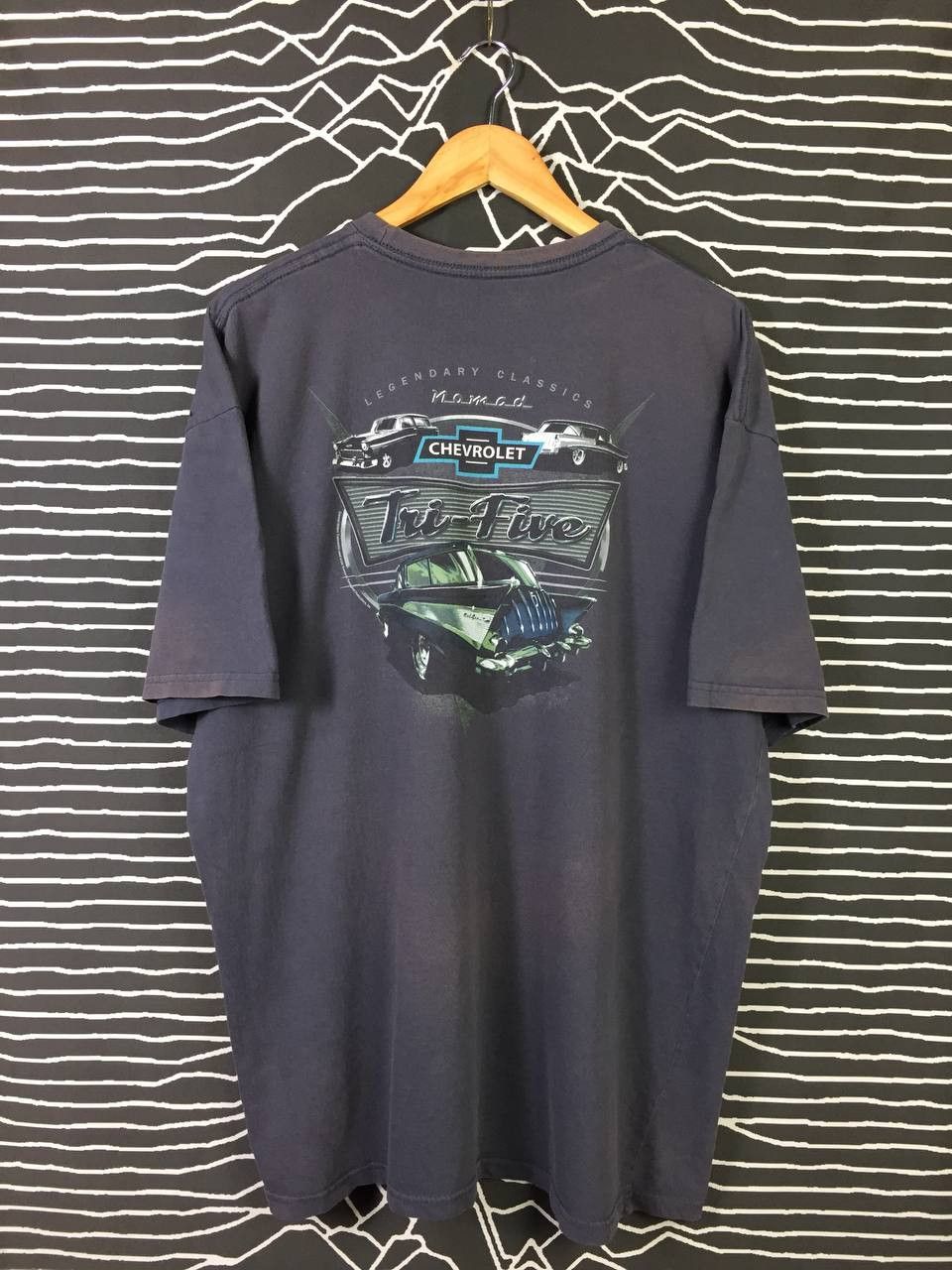 Mustang × Racing × Vintage Distressed Chevrolet Legendry Classics Nomad ...