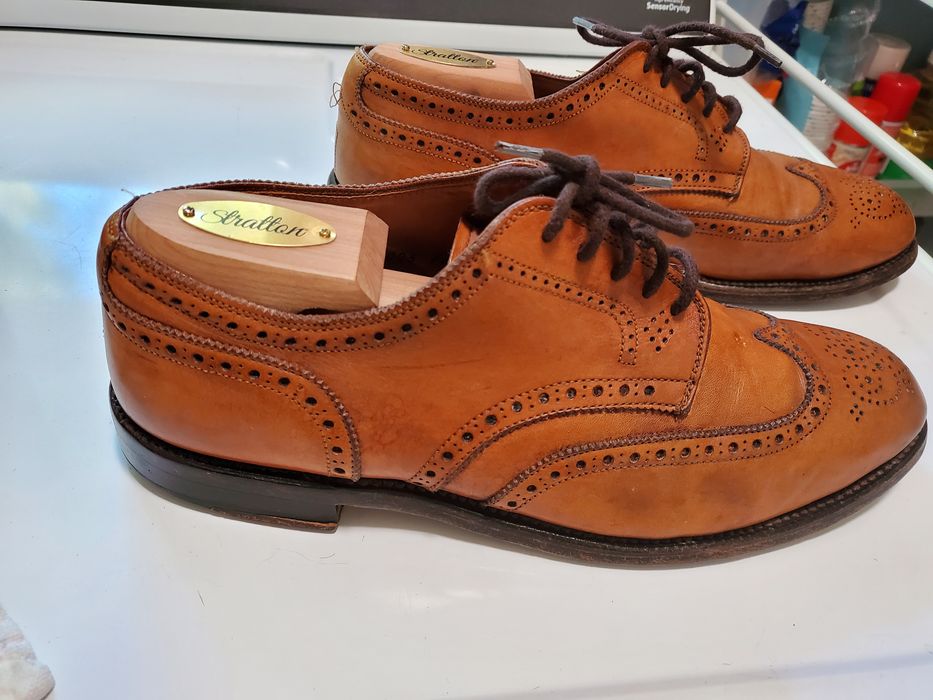 Alden Alden Wing Tip leather shoes (for Arthur Beren Shoes) | Grailed