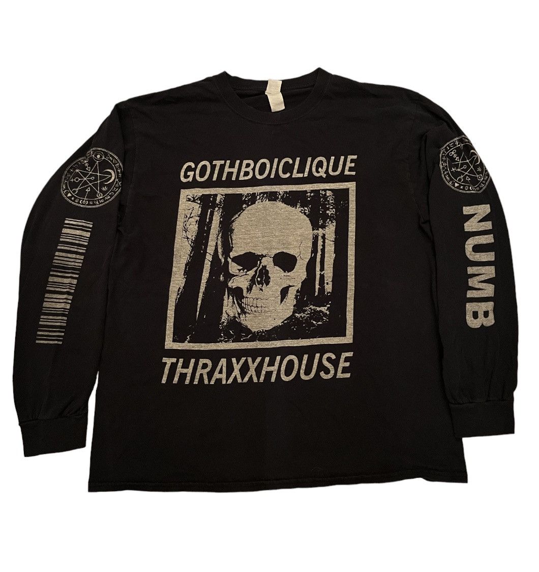 GOTHBOICLIQUE GOTHBOICLIQUE x THRAXXHOUSE LONGSLEEVE | Grailed