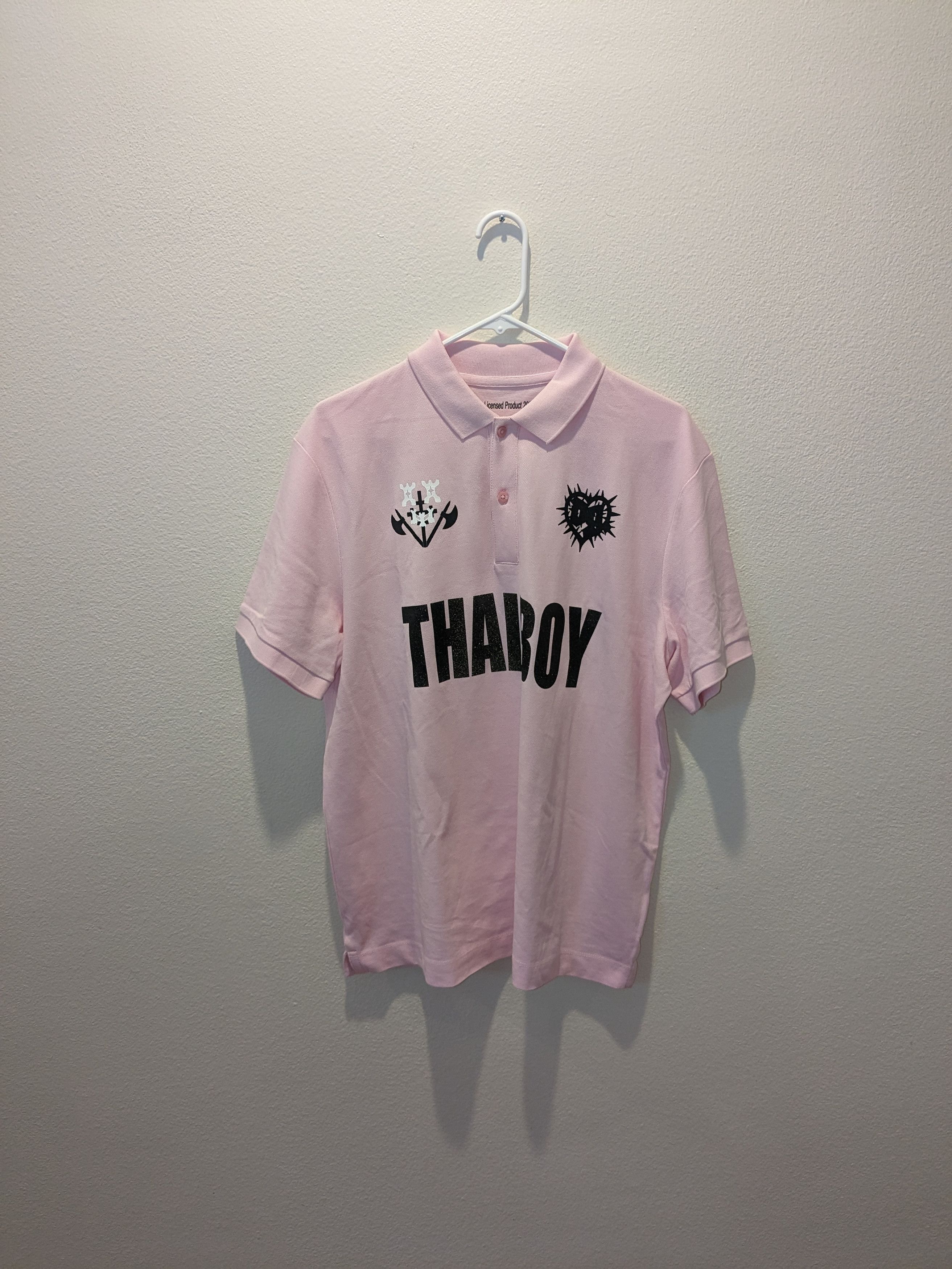Sad Boys Thaiboy Digital Back 2 Life Pink Polo | Grailed
