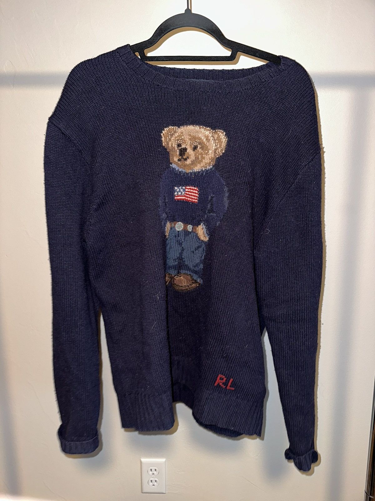 Polo Ralph Lauren Polo Ralph Lauren Teddy Bear Sweater | Grailed