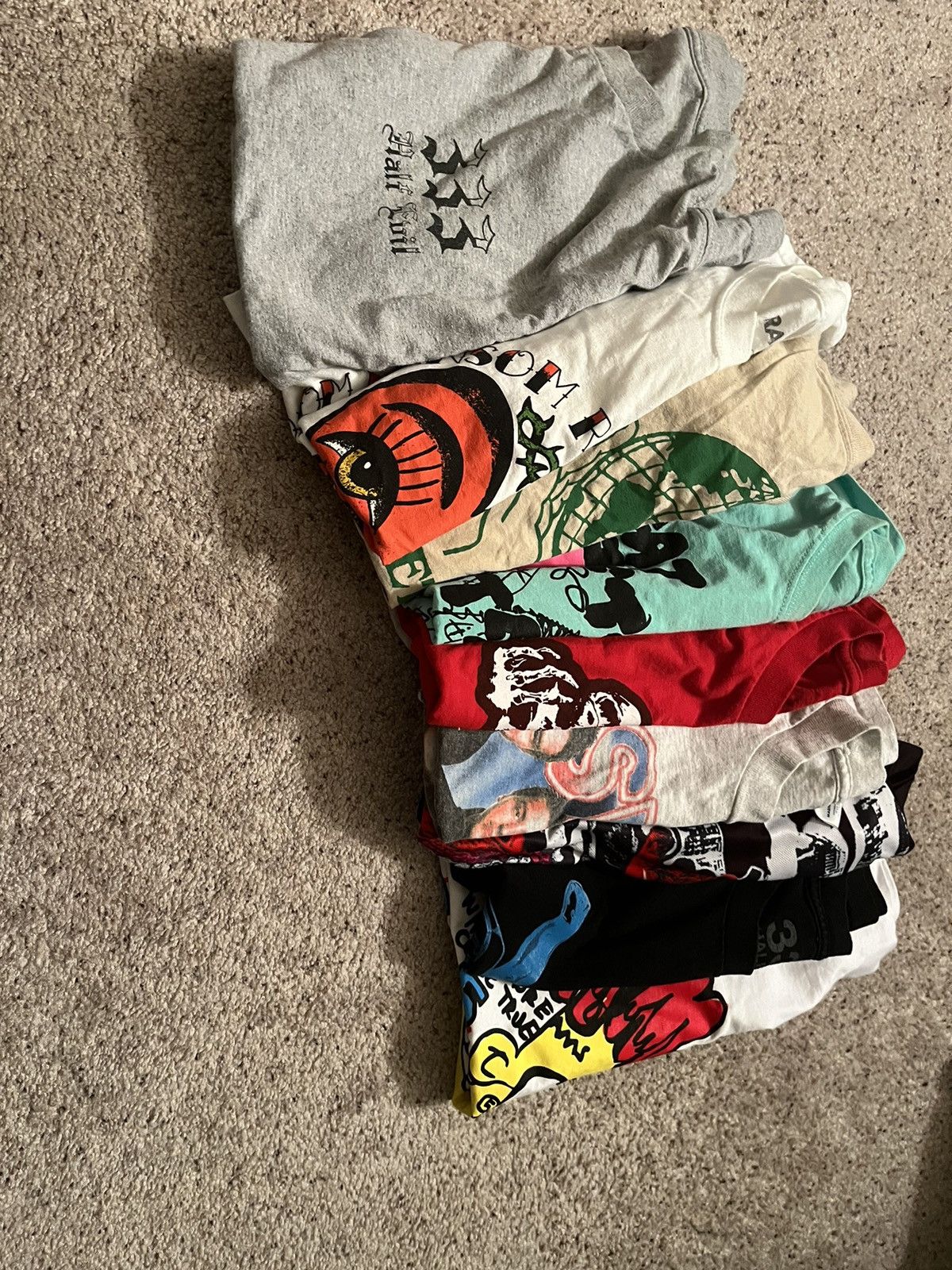 Half Evil × Ransom Clothing × Vintage Bundle of Tees Half Evil Ransom ...