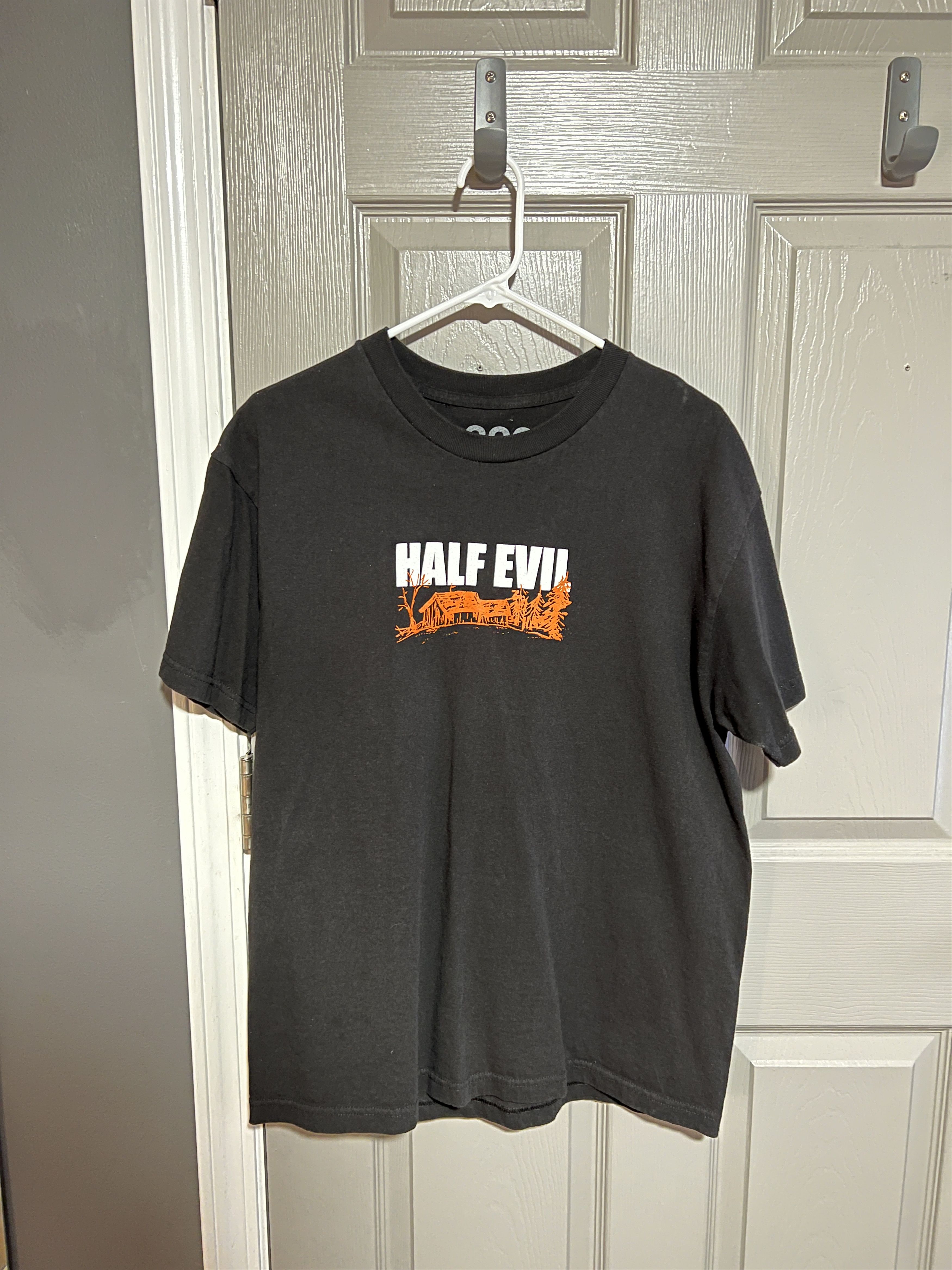 Half Evil × Streetwear Half Evil Logo Cabin Tee | Grailed