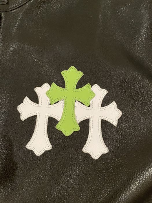 Chrome Hearts Chrome Hearts Leather Jacket | Grailed