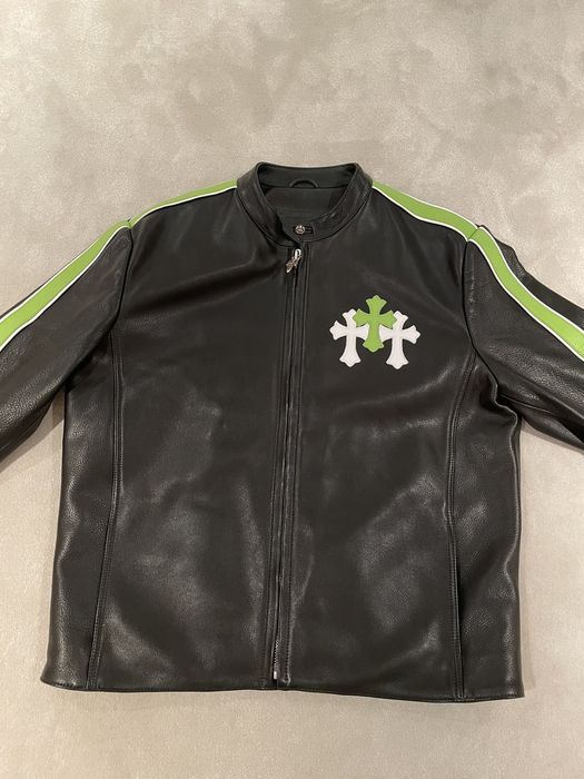 Chrome Hearts Chrome Hearts Leather Jacket | Grailed