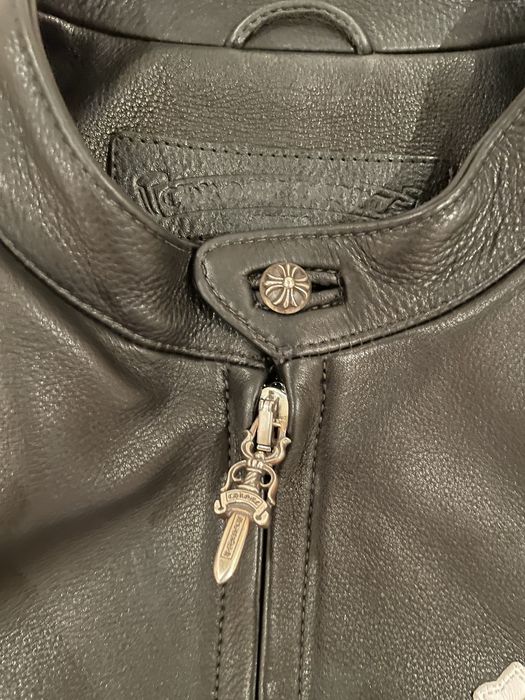 Chrome Hearts Chrome Hearts Leather Jacket | Grailed