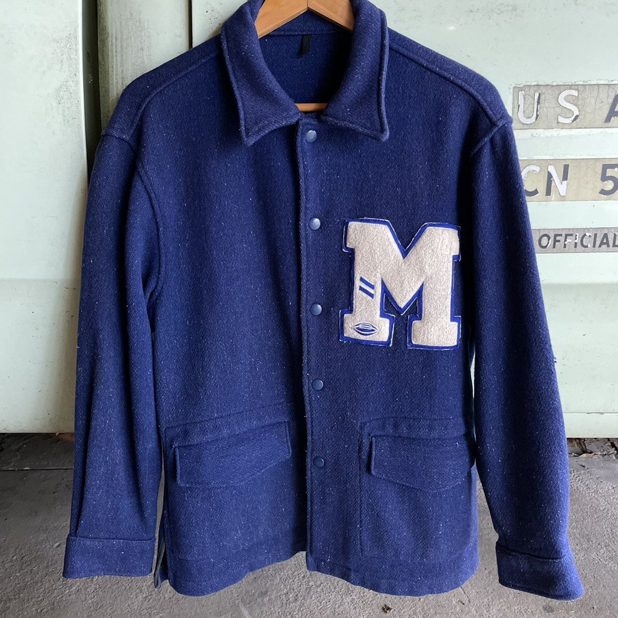 Vintage 50’s Butwin Wool Letterman Jacket | Grailed