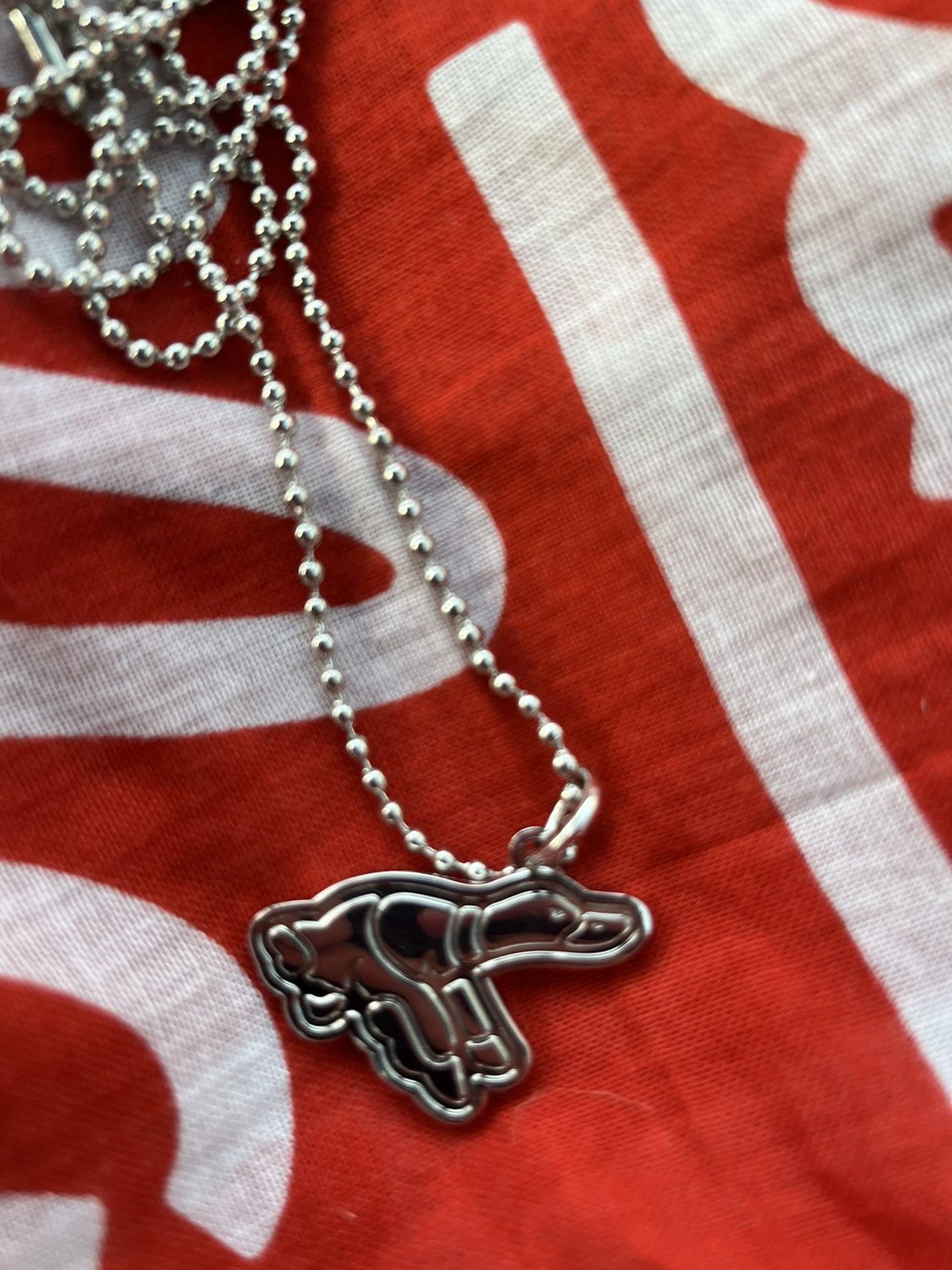 Human Made Human Made Yellow Flying Duck Pendant Necklace | Grailed