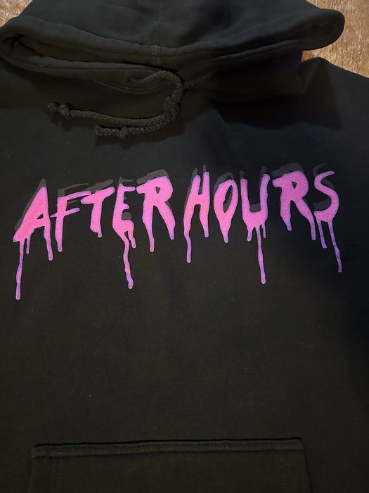 Vlone Vlone After Hours Acid Drip Pullover Hoodie | Grailed