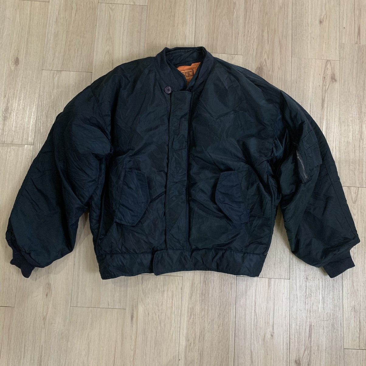 Schott × Vintage Vintage Schott Bross. Inc. Flyer Type Garment Spec. 86 19-MS | Grailed