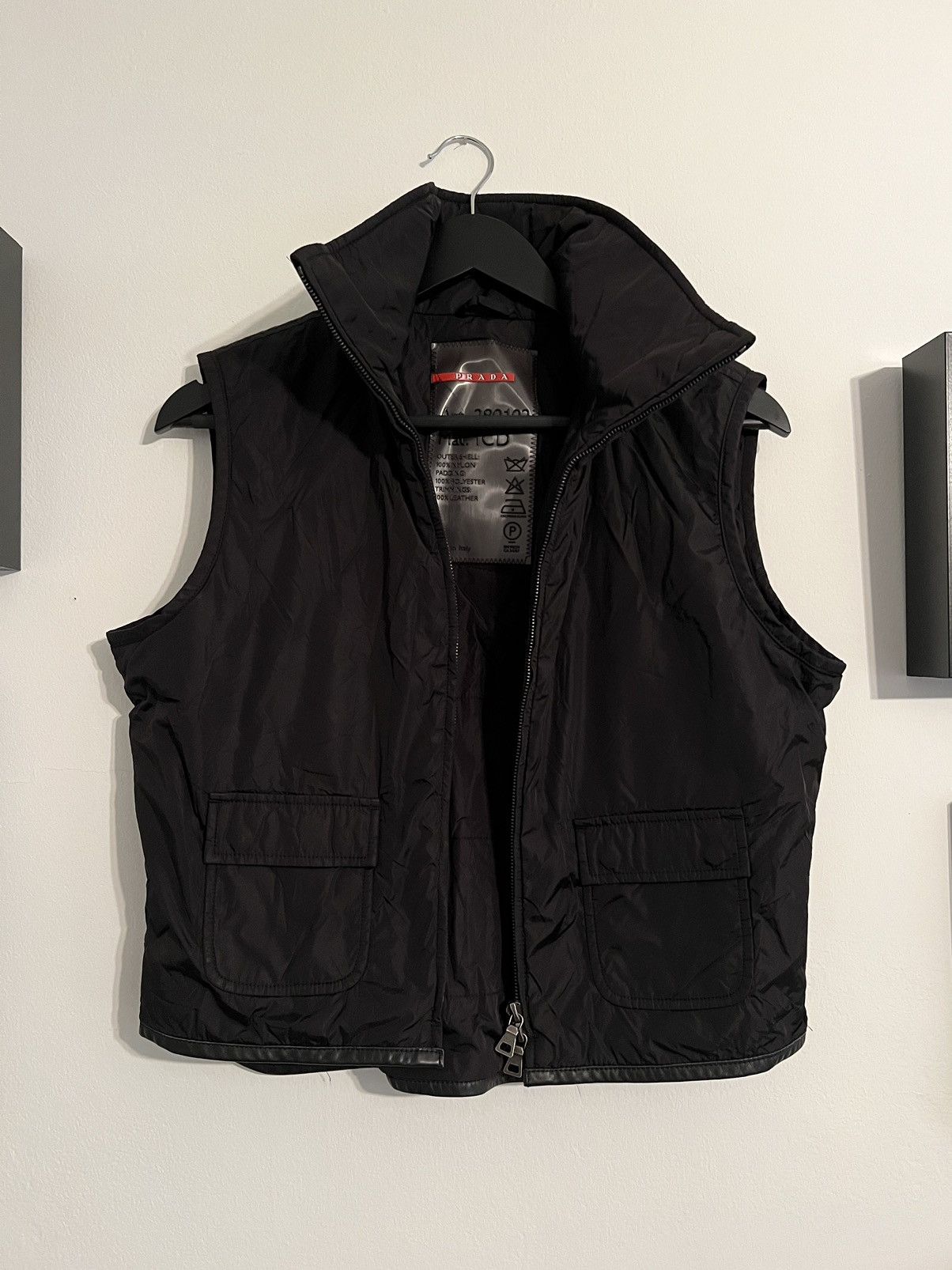 Prada Red Label Nylon Vest | Grailed