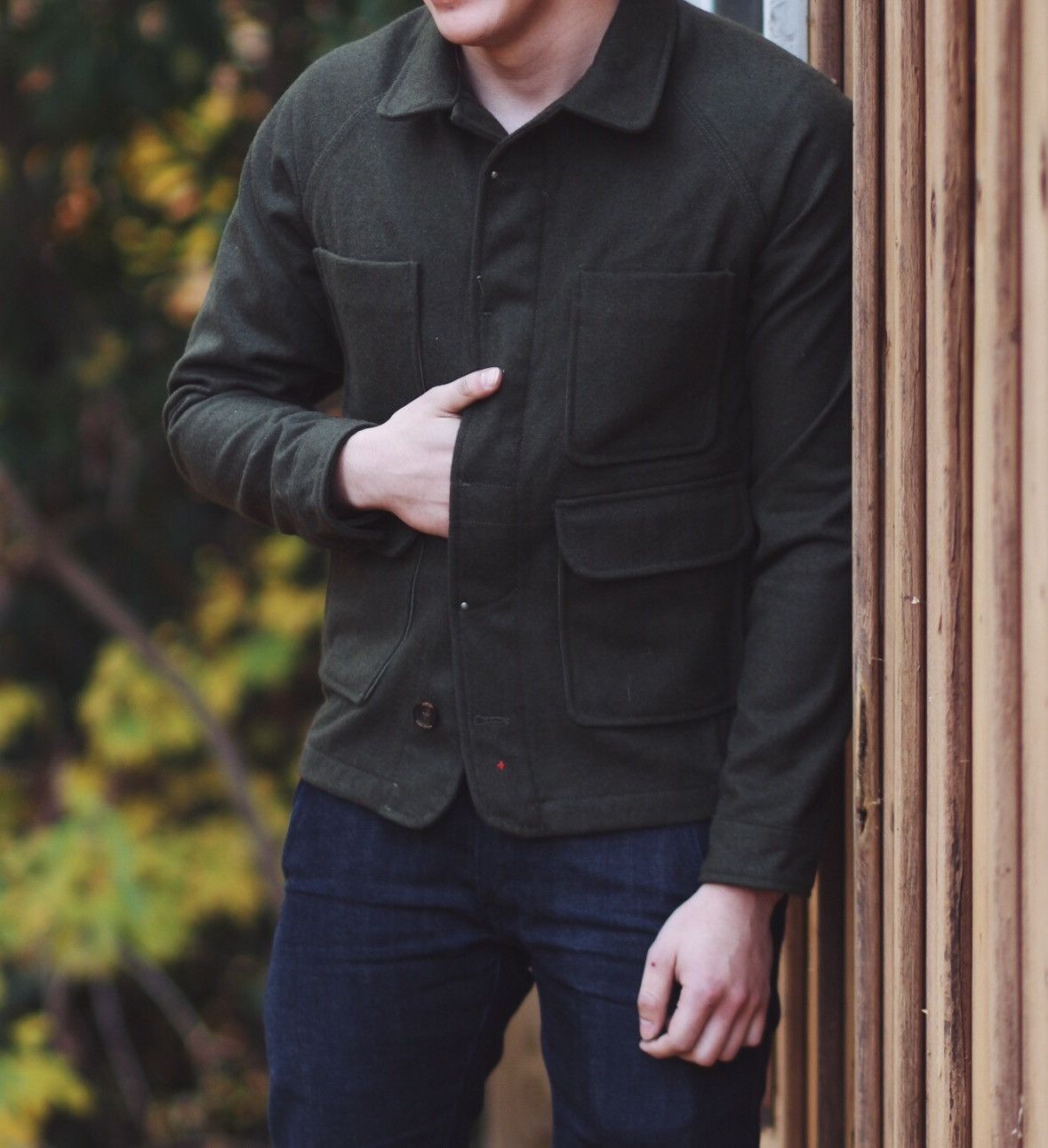 Apolis Olive Chore Coat | Grailed