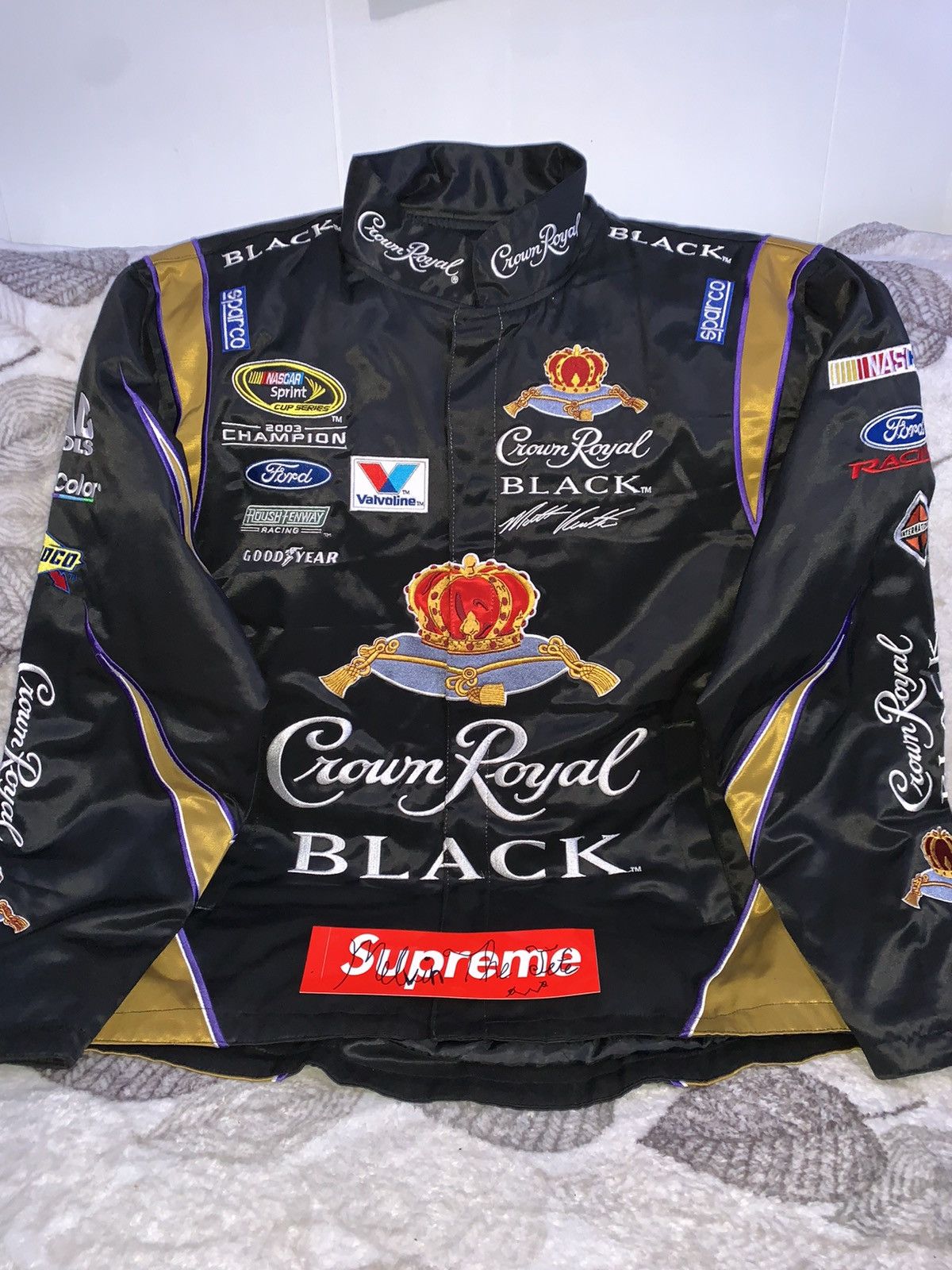 NASCAR Crown Royal NASCAR Racing Jacket Sz.M | Grailed