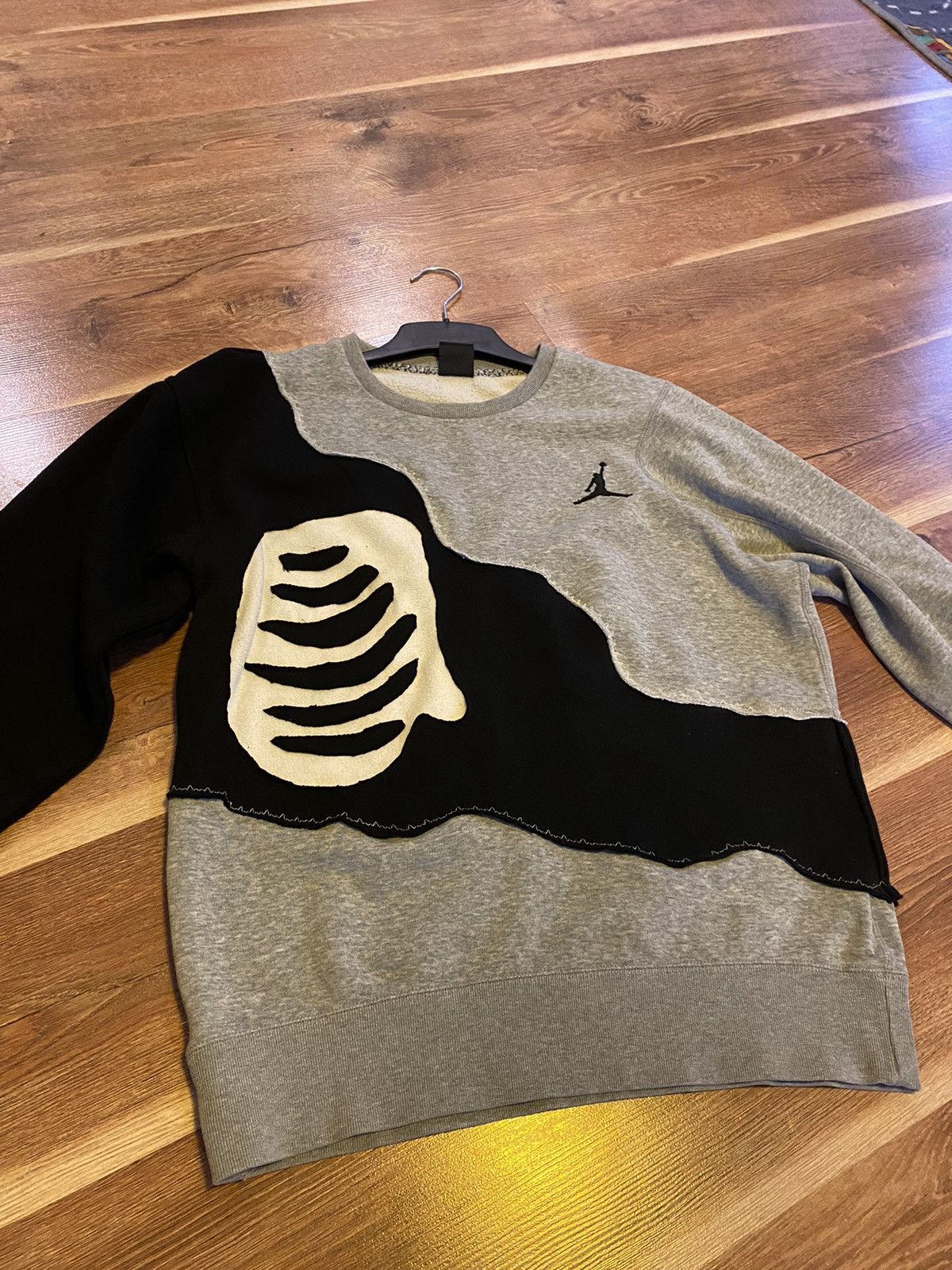 Nike Jordan Rework Upcycling Upcycle Sweatshirt Nike | Grailed