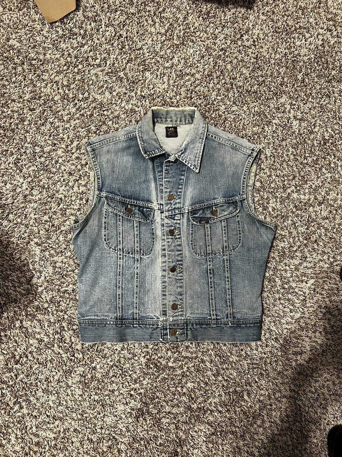 Lee × Streetwear × Vintage Lee denim vest | Grailed