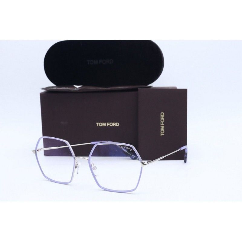 Tom Ford New Tom Ford TF 5615 B 078 Oversize Eyeglasses Purple | Grailed