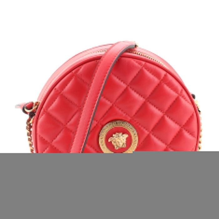 Versace La Medusa Round Camera Bag Quilted Leather Small | Grailed