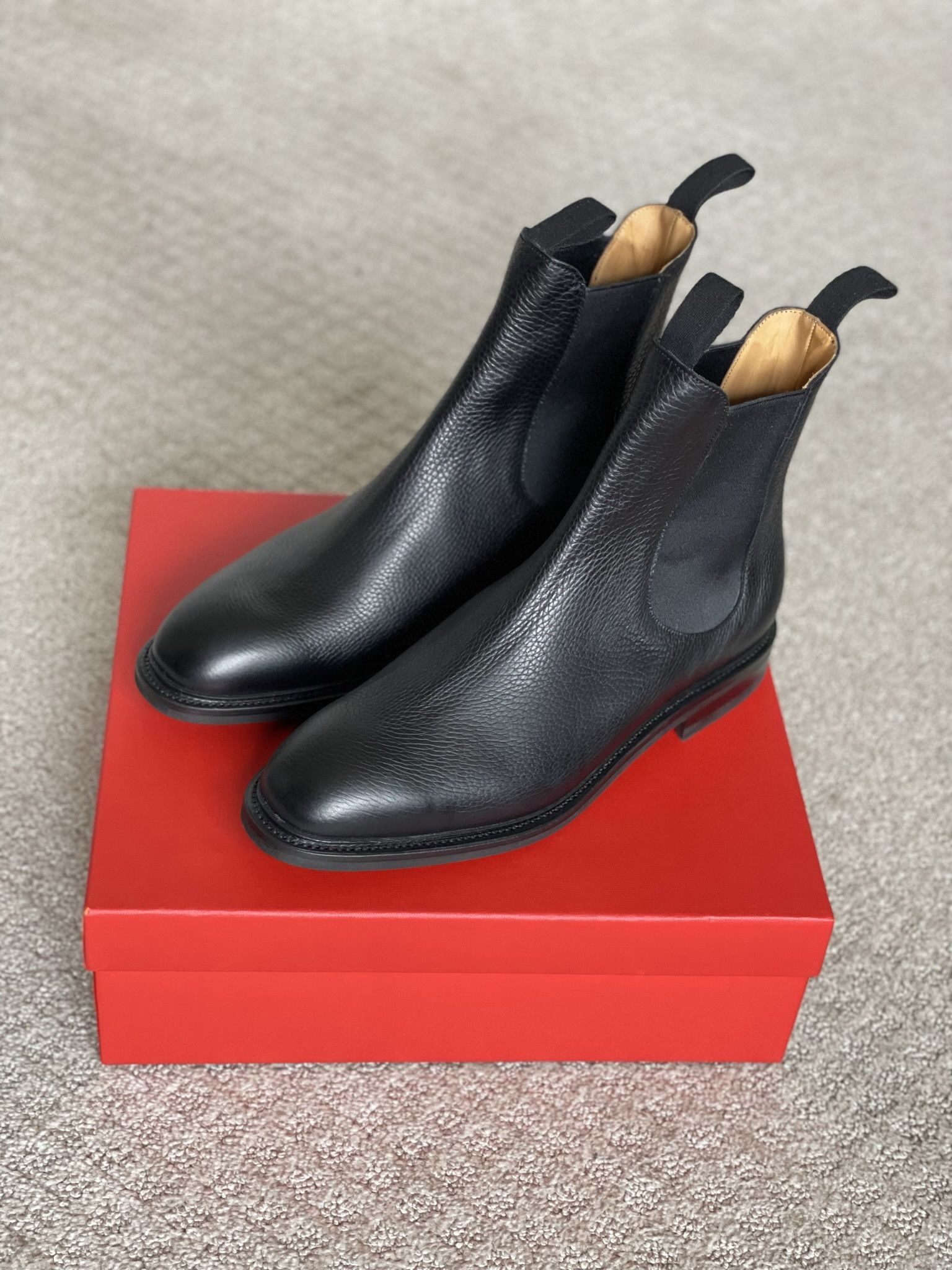 Carmina Carmina Wholecut Detroit 9.5 UK Chelsea Black 80514 | Grailed