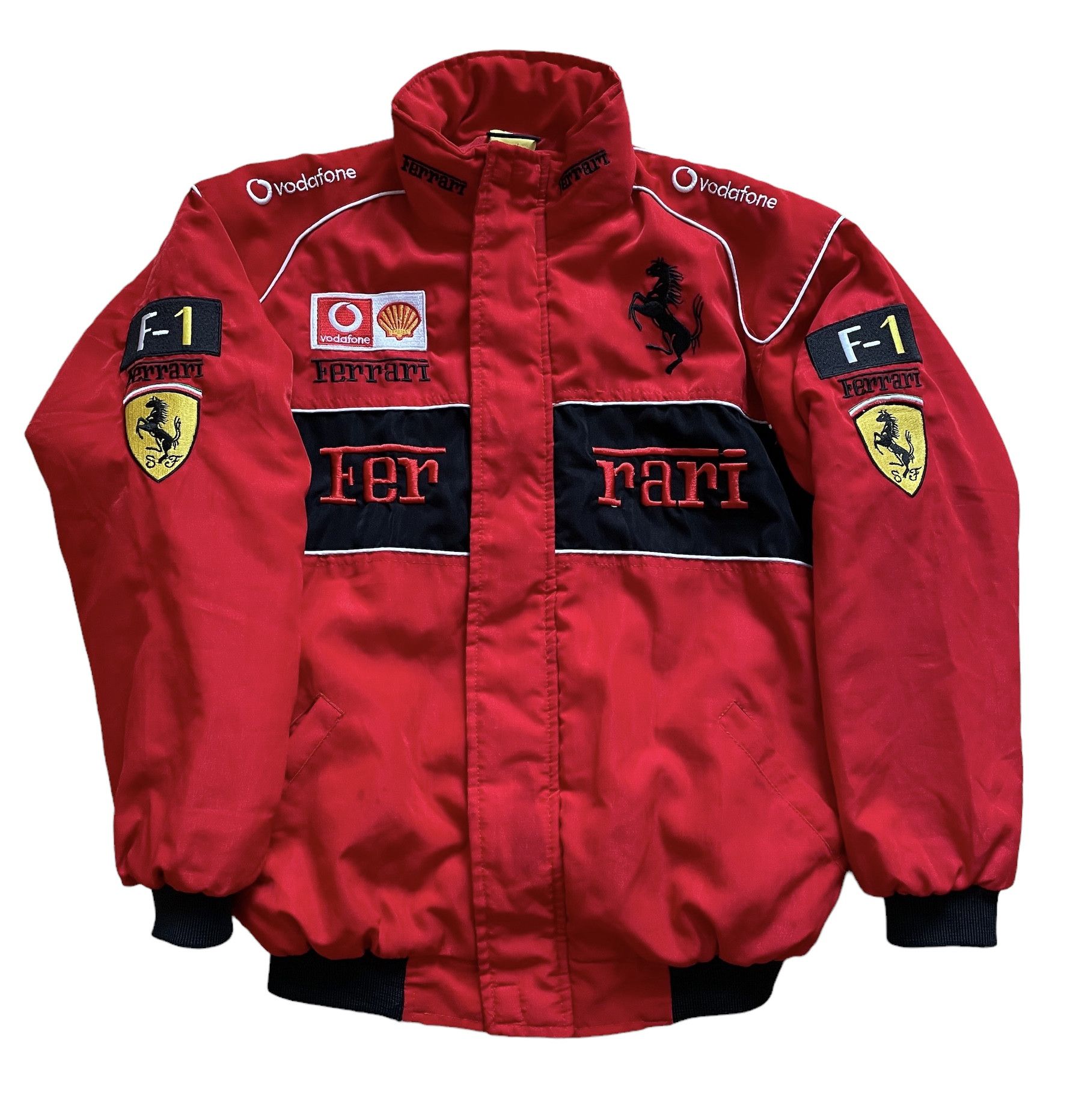 Ferrari × Rare × Vintage Vintage Ferrari Racing Jacket Marlboro Formula ...