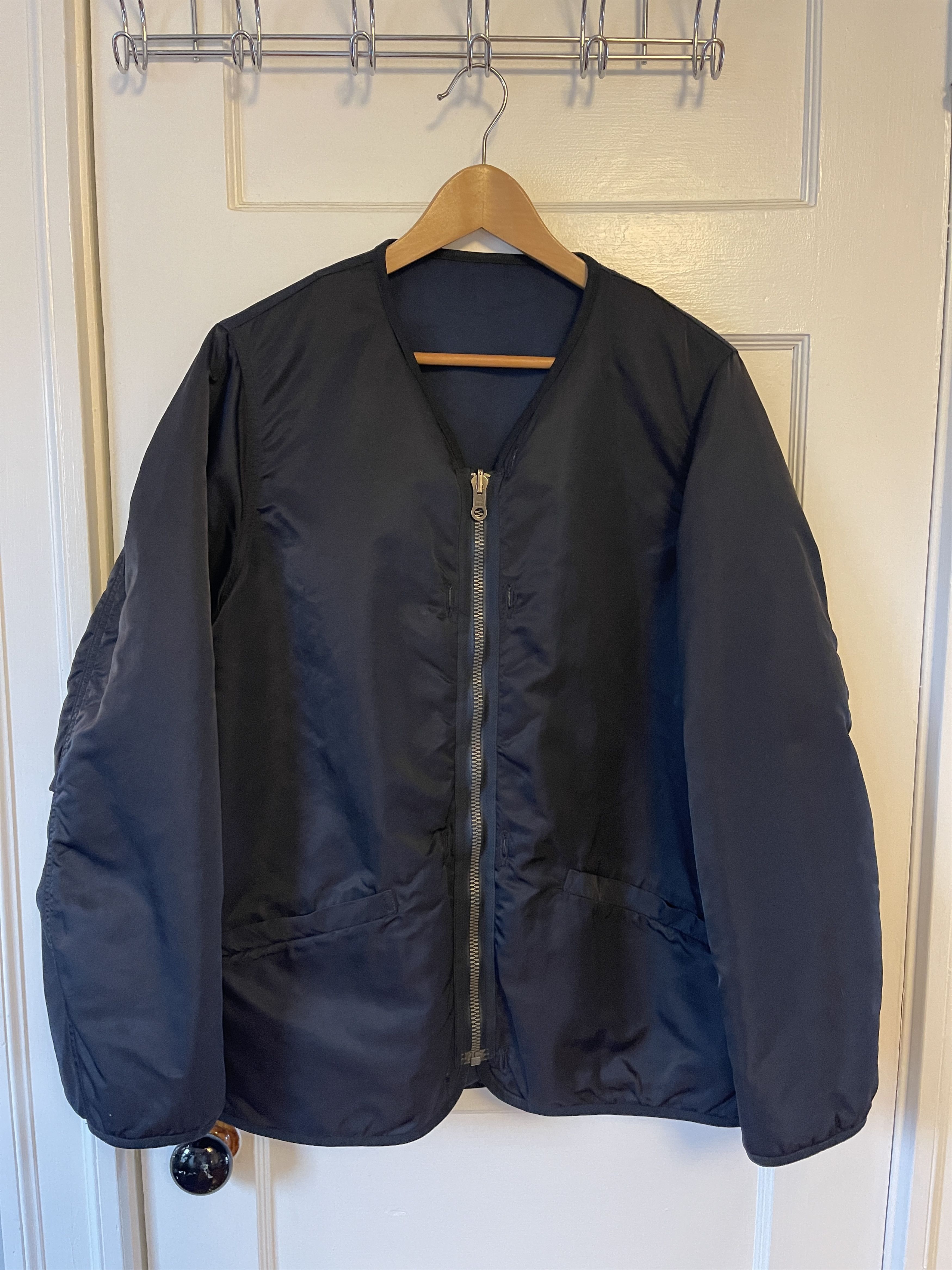 Visvim Visvim Iris Liner reversible Jacket 4 XL Black/Navy | Grailed