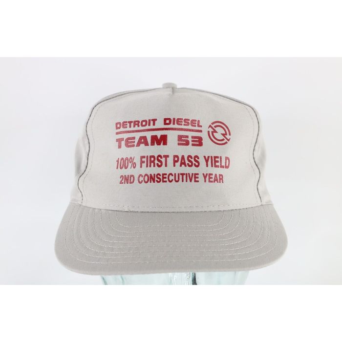 Vintage Vintage 90s Streetwear Detroit Diesel Motors Snapback Hat | Grailed