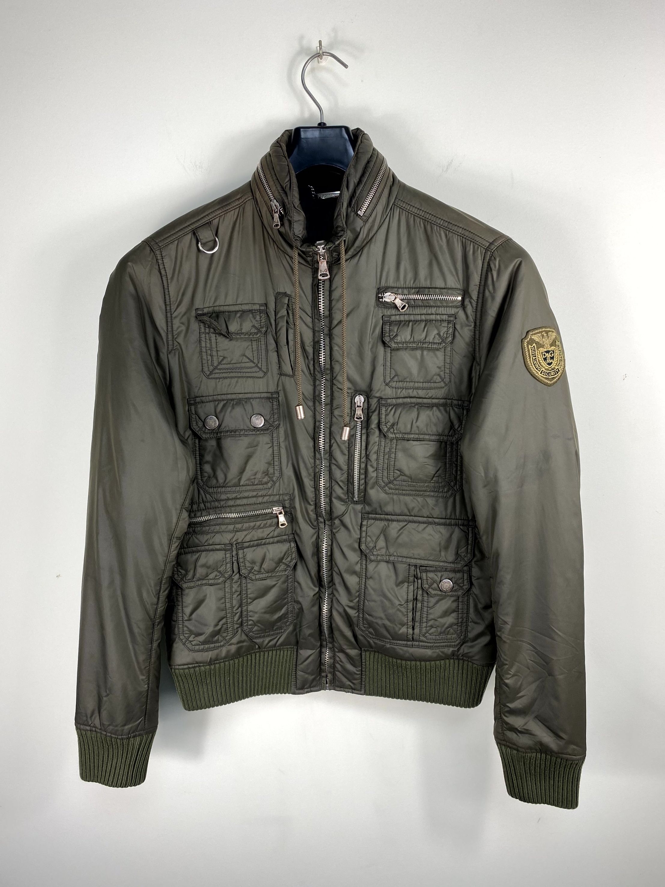 Dolce & Gabbana Dolce&Gabbana Cargo Security Utility Nylon Puffer ...