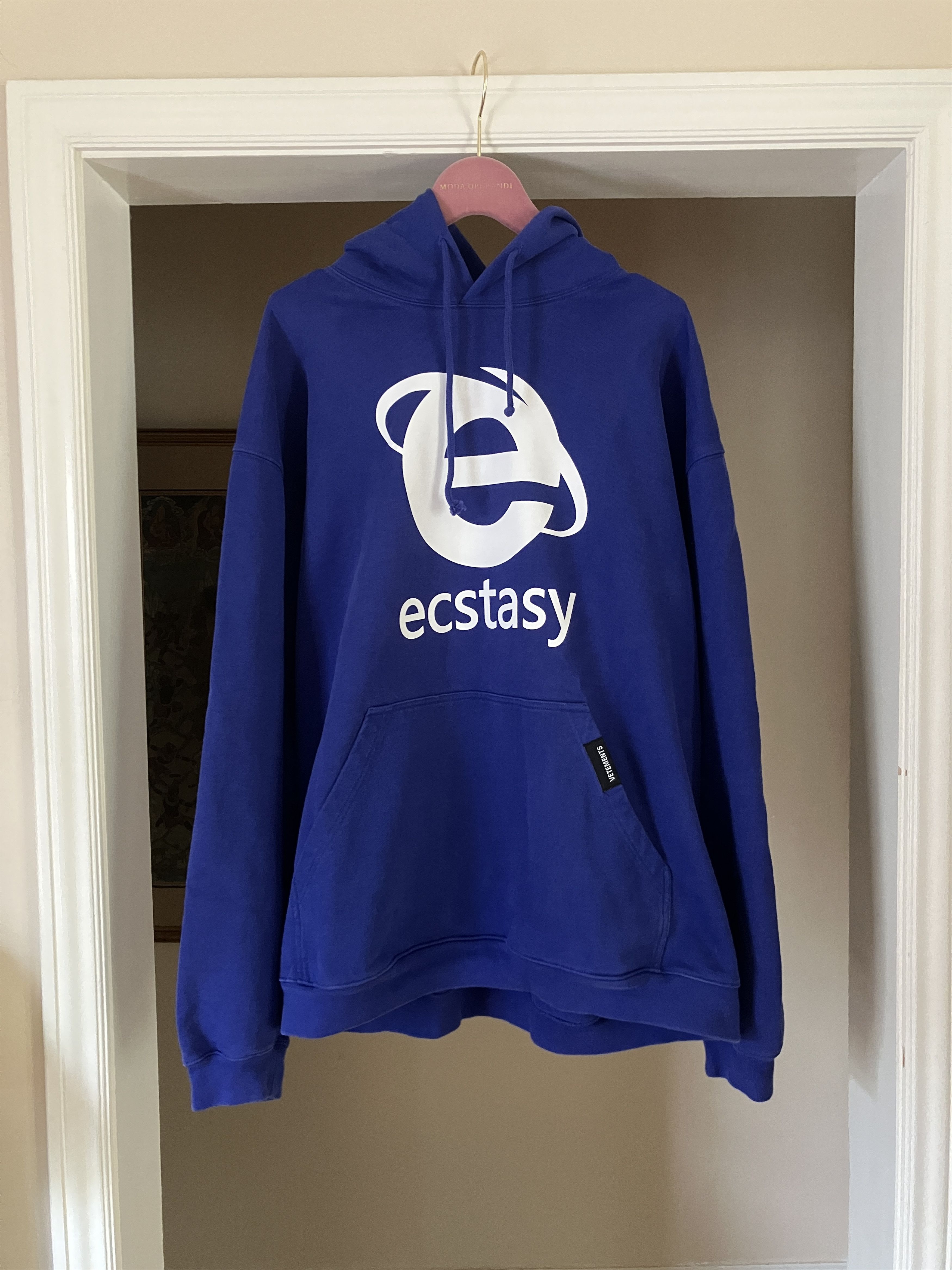 Vetements SS20 Ecstasy Oversized Hoodie | Grailed
