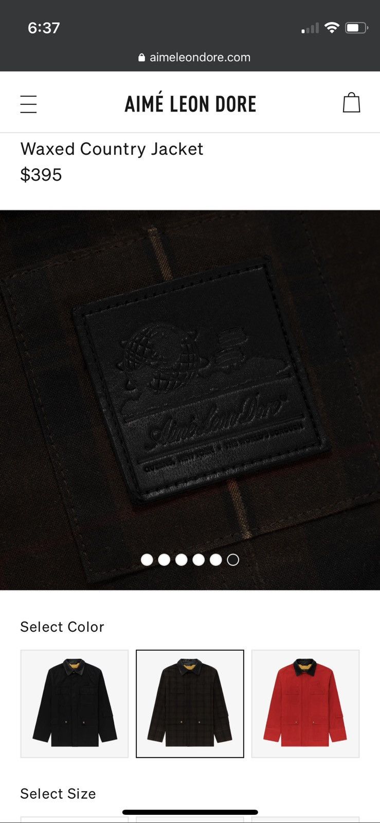 Aime Leon Dore ALD Waxed Country Jacket | Grailed