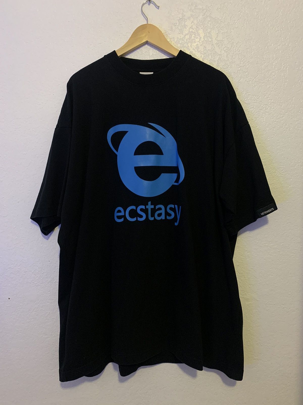 Vetements Vetements Ecstasy SS20 Oversized Tee | Grailed