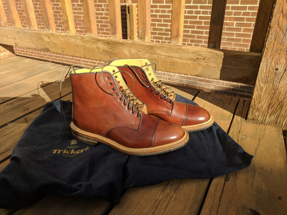 Trickers Trickers Brett Boot Teck Shell Cordovan 8UK | Grailed