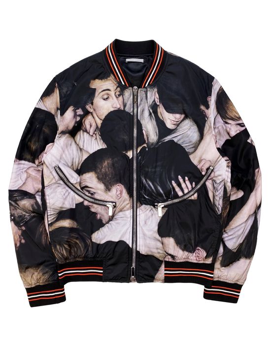 Dior FW17 Dior Homme Dan Witz “Moshpit” Bomber Jacket | Grailed