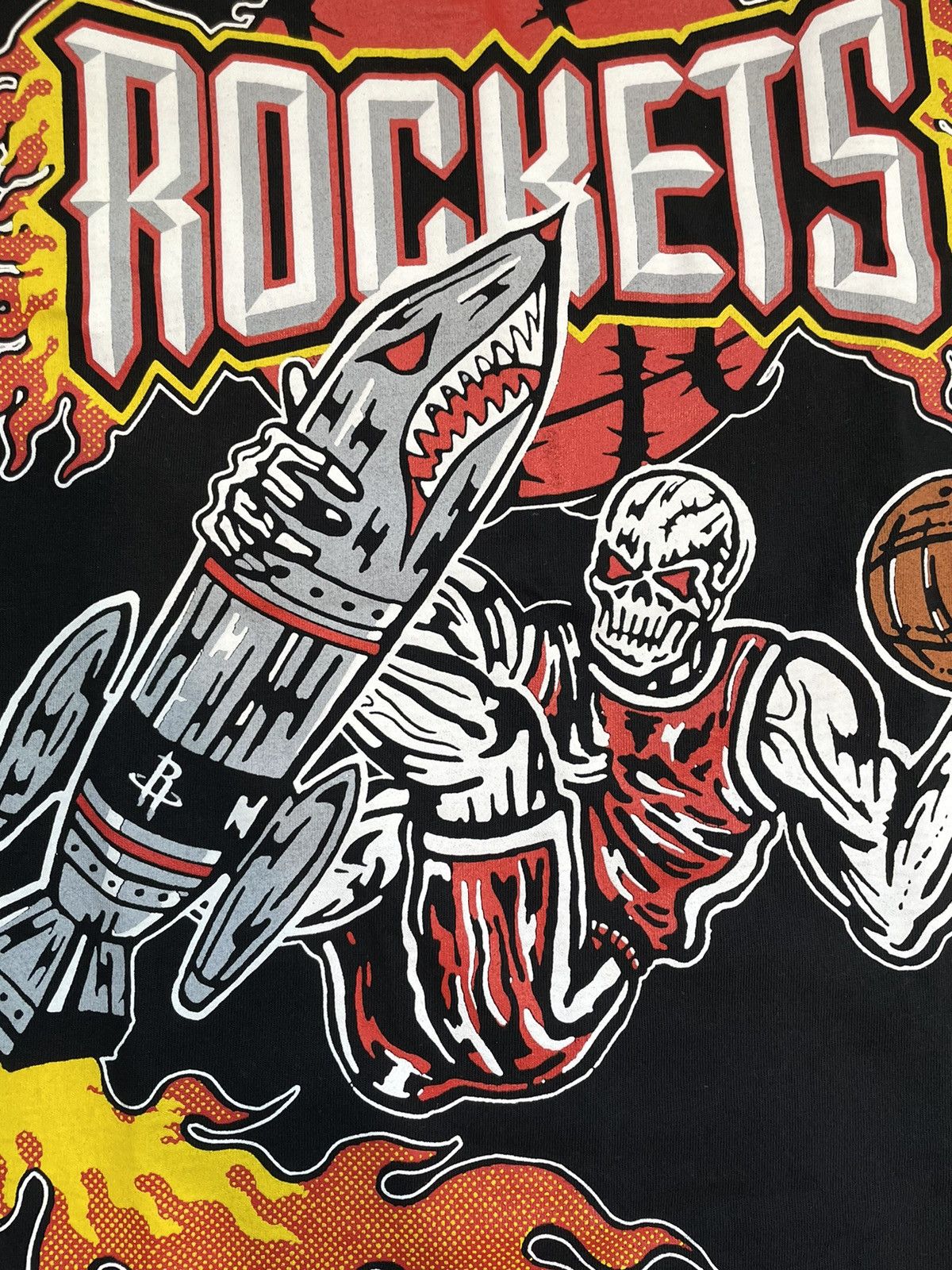 Warren Lotas Warren Lotas Houston Rockets XL NBA Space Exploration VTG ...